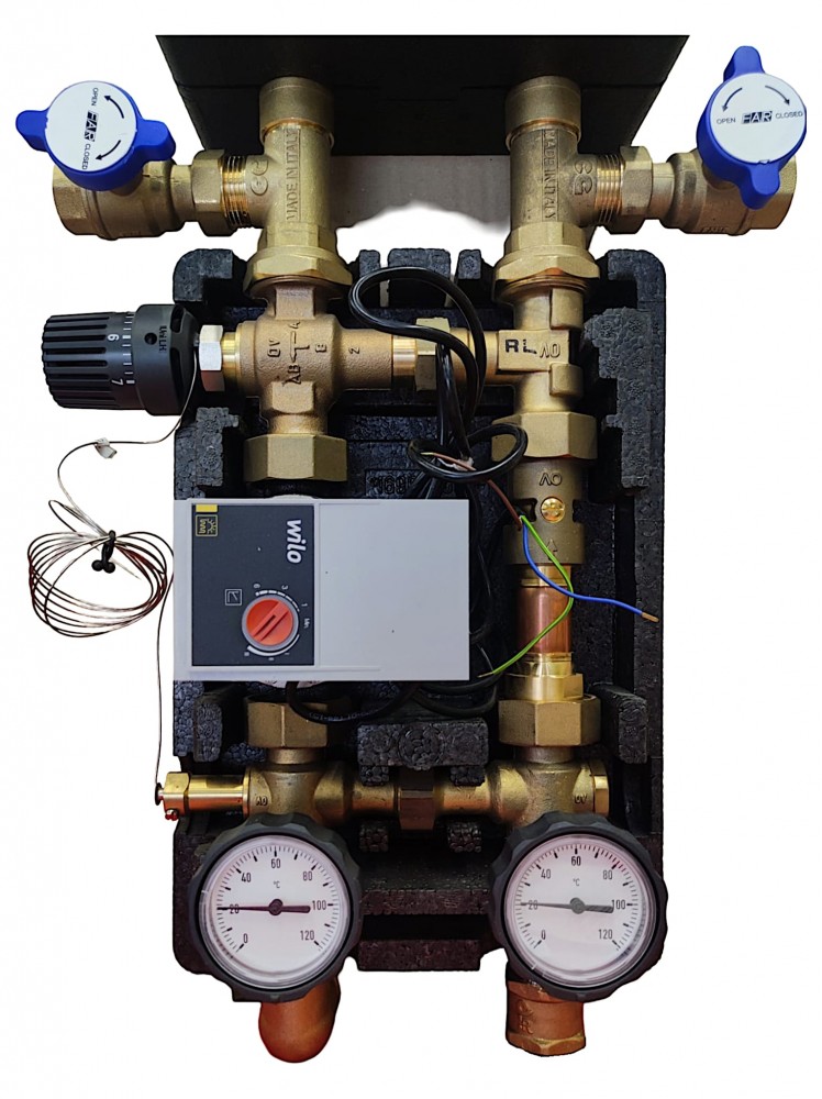 Mixing unit Attack-Oventrop Regumat 45-75kW, Heating and installation ...