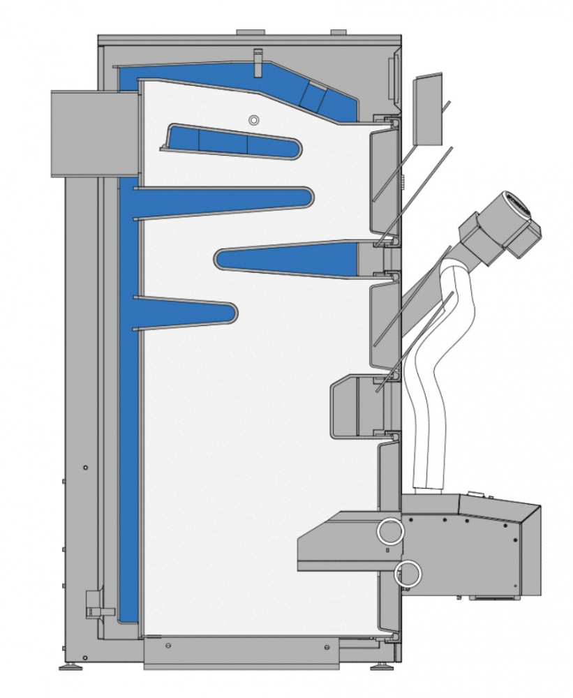Granulu apkures katls AQUA ECO PELLET, Granulu katli, Apkures katli ...